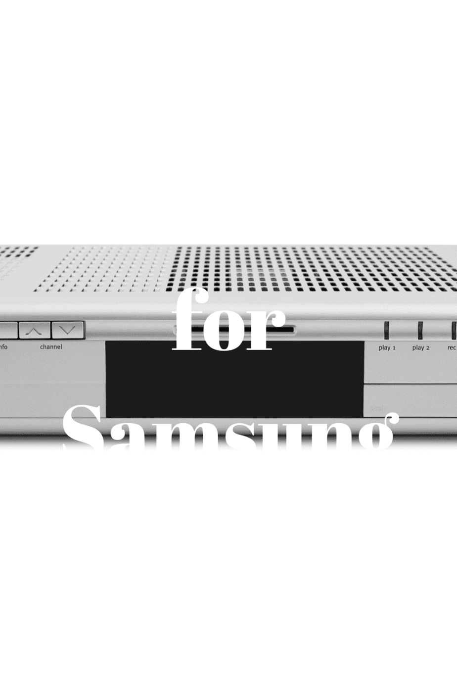 The Default Password for Samsung DVR – Securities Cameras